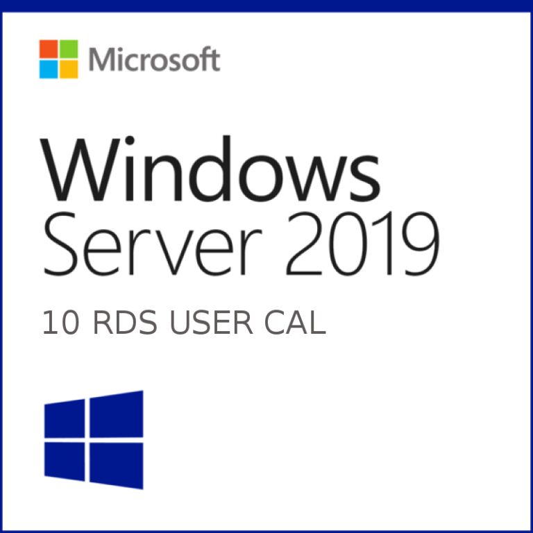 Windows Server 2019 - 10 RDS user CAL • Recycled Software