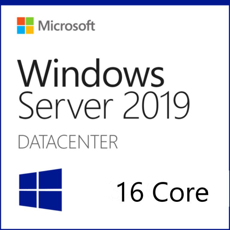 Windows Server 2019 Datacenter - 16 Core • Recycled Software